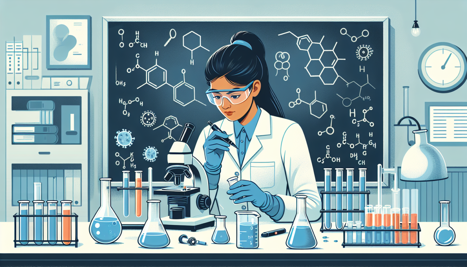 CV Chimiste - Titre, Accroche, Compétences + Exemple Gratuit